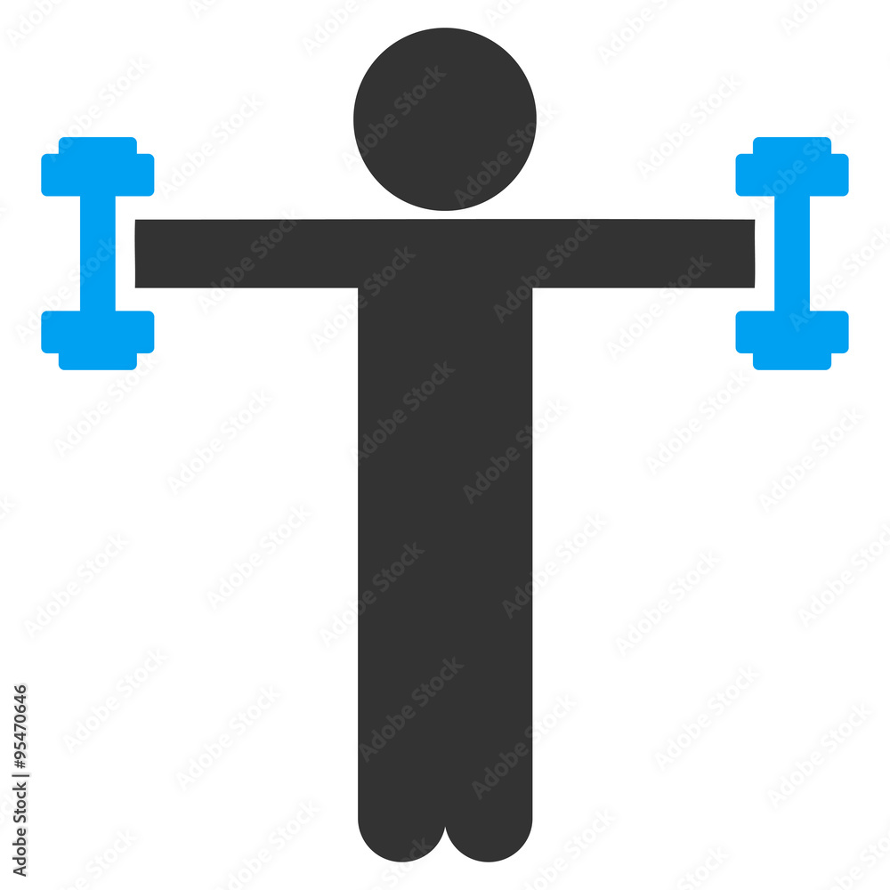 Child Fitness Icon Stock Vector | Adobe Stock