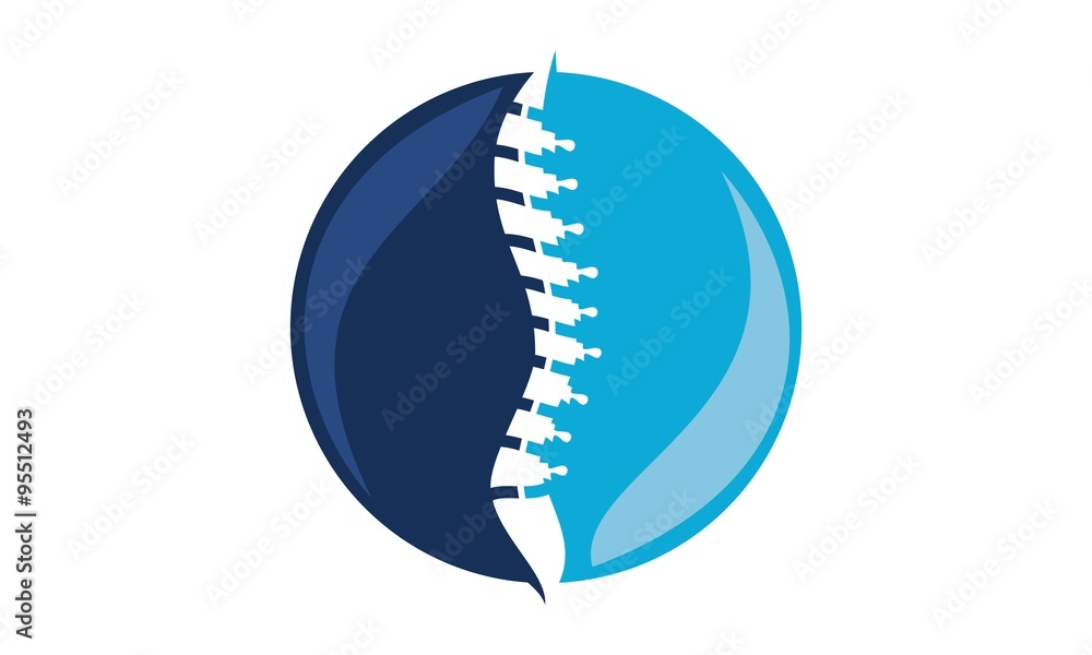 Spinal Injury Logo Stock Vector | Adobe Stock