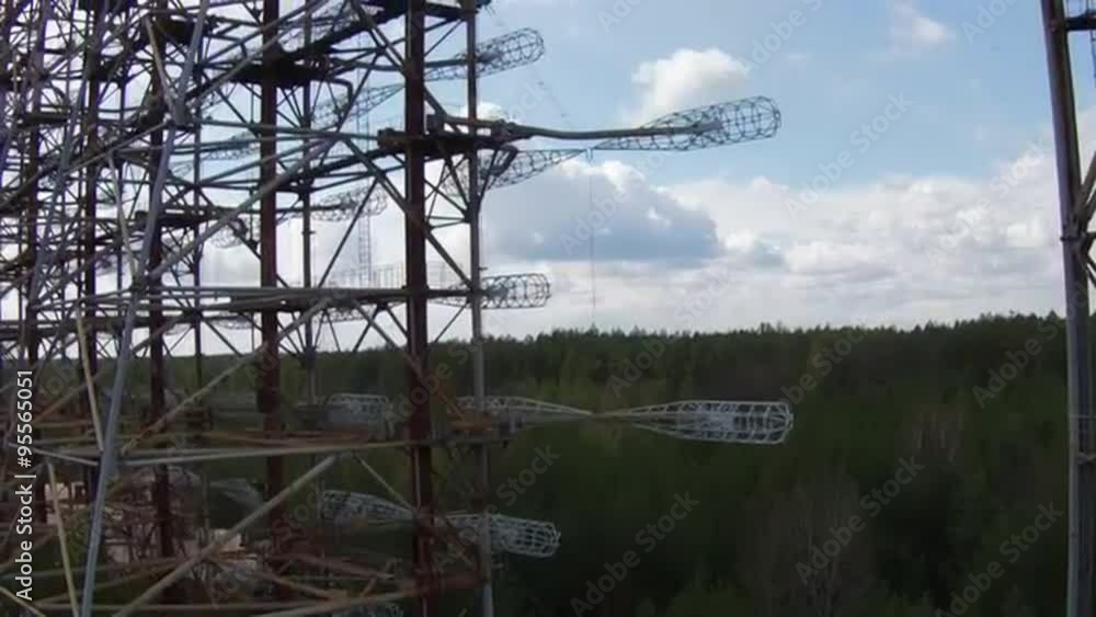 "Chernobyl-2" or Duga - Soviet over-the-horizon radar system used as part of the Soviet early ...