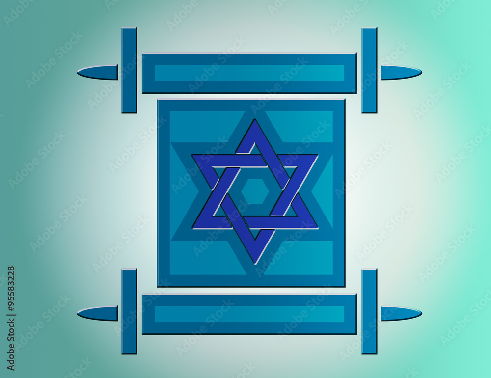 Jewish symbol Stock Illustration | Adobe Stock