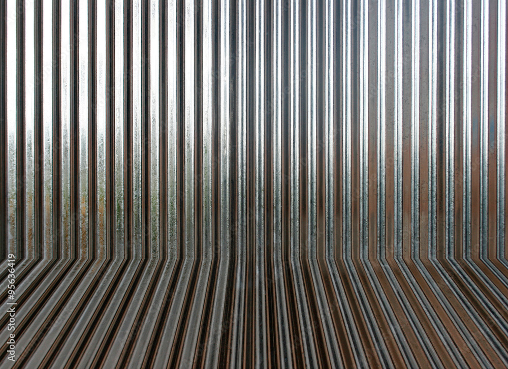 Corrugated metal texture surface or galvanize steel background Stock ...