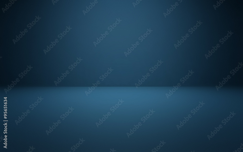 Vignette Dark Blue Studio Background Stock Illustration | Adobe Stock