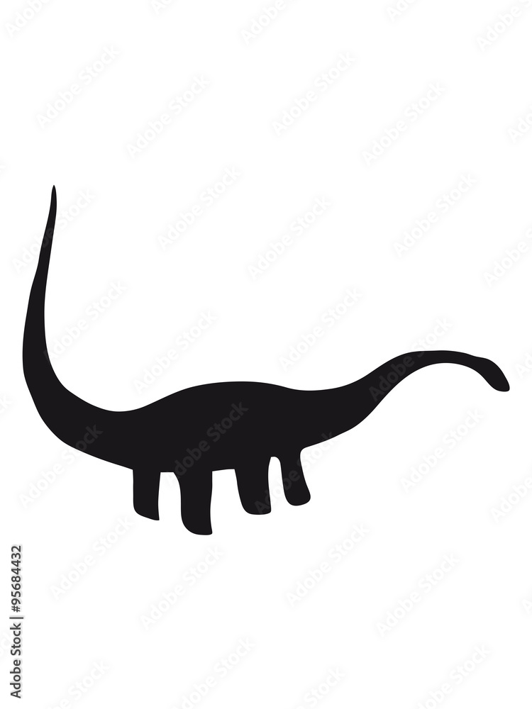 Brontosaurus Silhouette