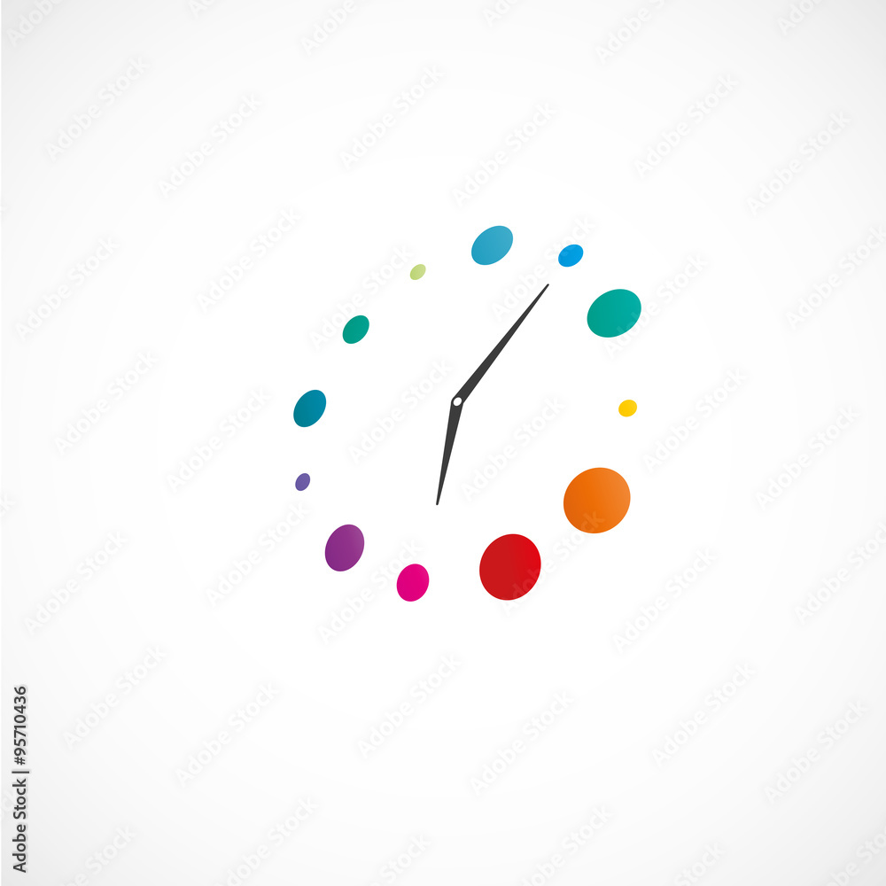 horloge Stock Vector | Adobe Stock