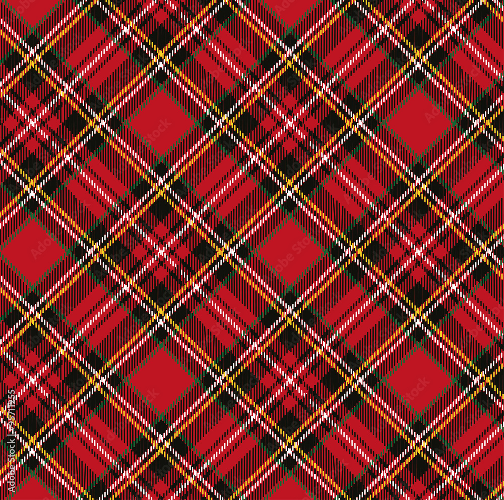 Tartan pattern background.eps Stock Vector | Adobe Stock