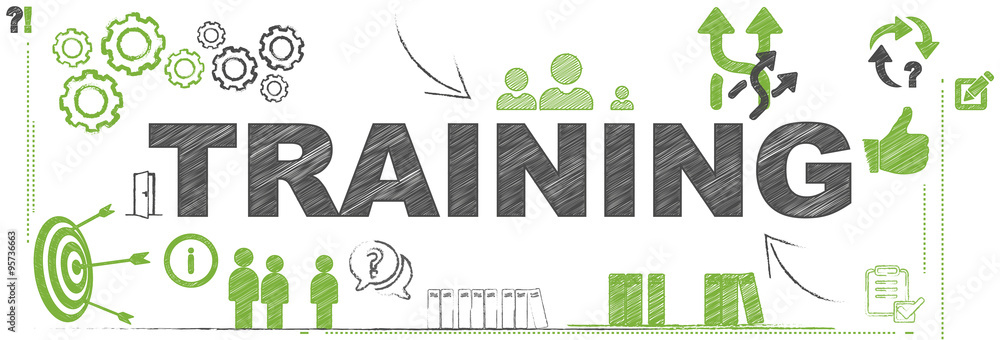 Training Stock Vector | Adobe Stock