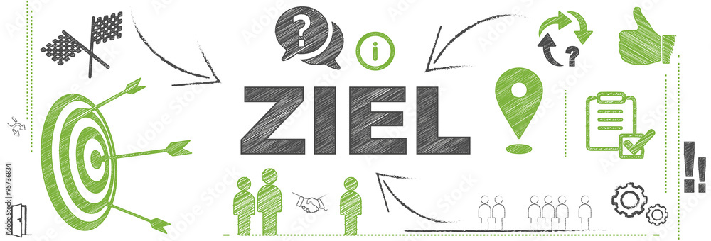 Ziel Stock-Vektorgrafik | Adobe Stock