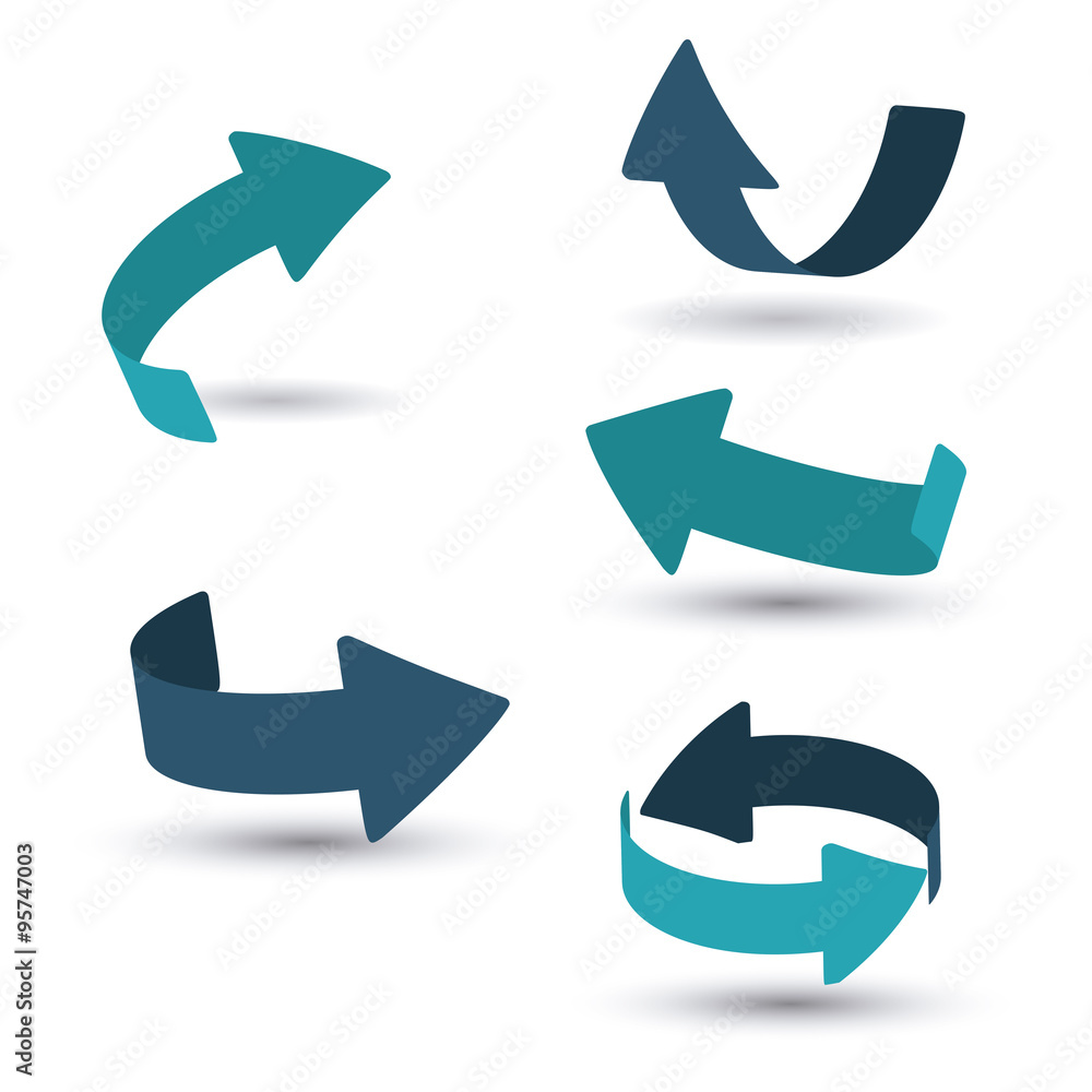 Arrow shape design Stock Vector | Adobe Stock