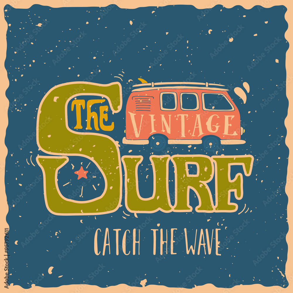 Vintage Summer Surf
