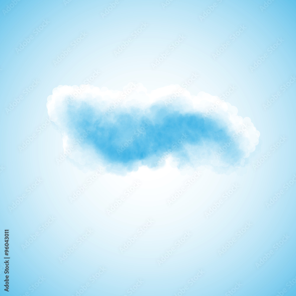 Cloud background Stock Vector | Adobe Stock