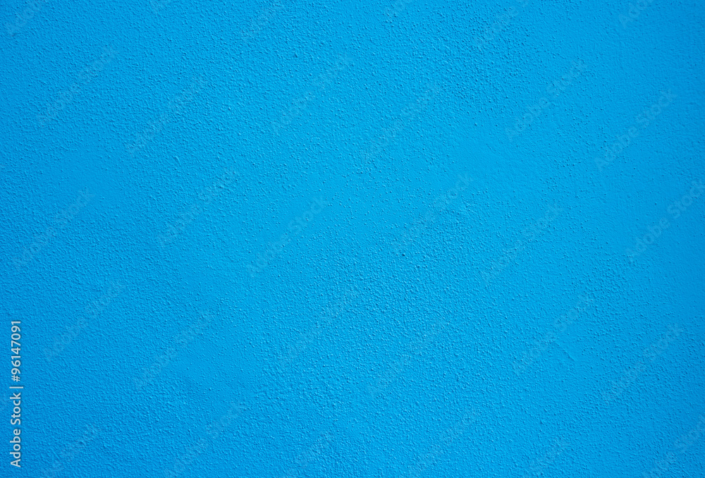 Hellblaue Wand mit Strukturputz Stock-Foto | Adobe Stock
