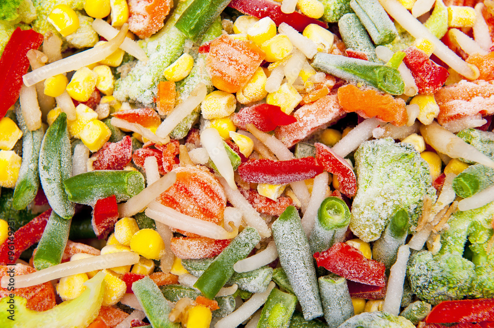 Frozen vegetables Stock Photo | Adobe Stock