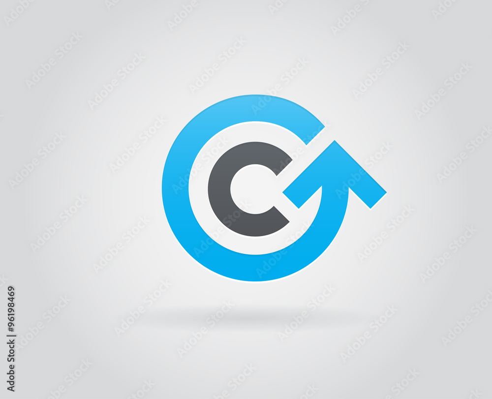 Logo Icon Design Template Elements in Vector Letter Stock Vector ...