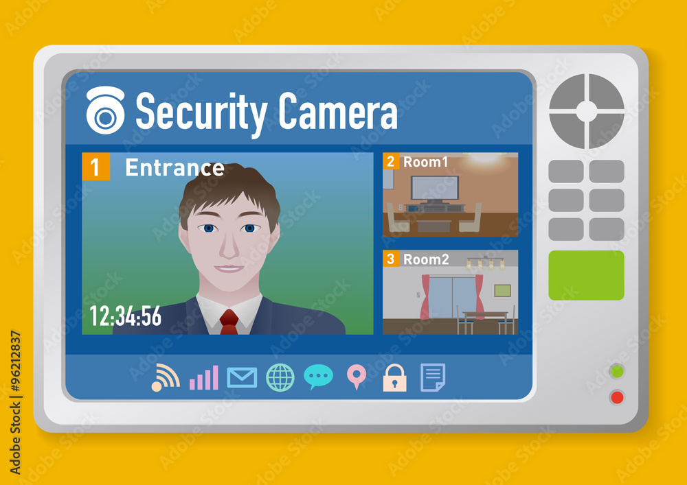 Intercommunication system, Smart home display and wireless security ...