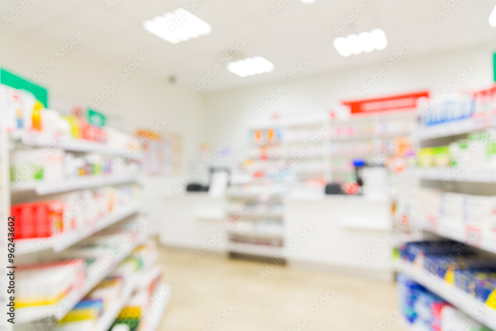 pharmacy or drugstore room background Stock Photo | Adobe Stock
