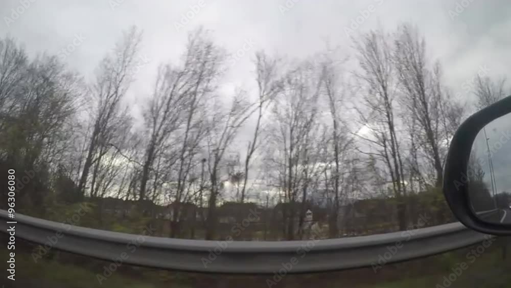 Child point of view looking through car window Stock Video | Adobe Stock