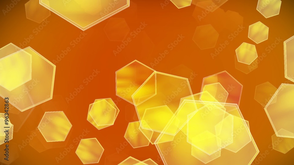 Dynamic festive party bokeh animation in red yellow and orange Stock ...
