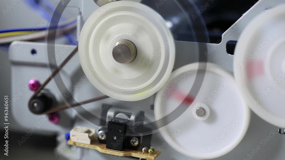 Vidéo Stock Belt Drive Mechanism With Optical SensorBelt Drive ...