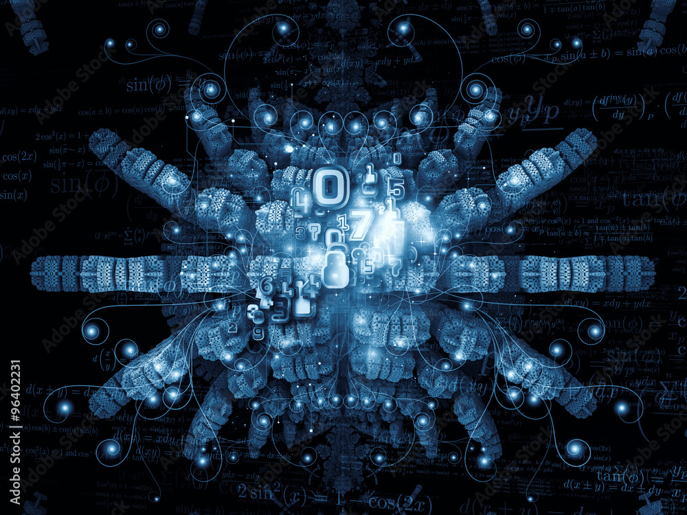 Perspectives of Math Design Stock Illustration | Adobe Stock