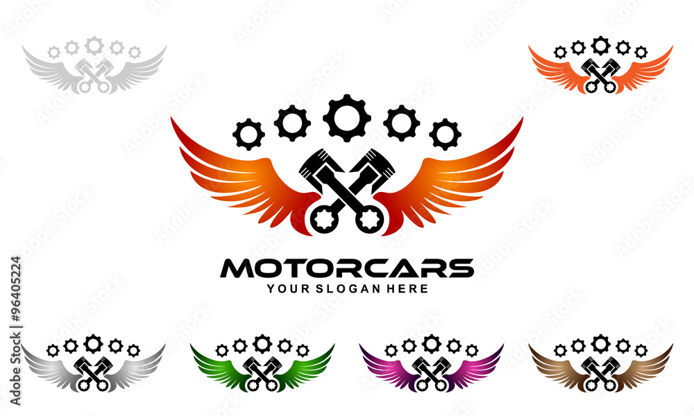 car logo, modern car and professional automotive vector logo design ...