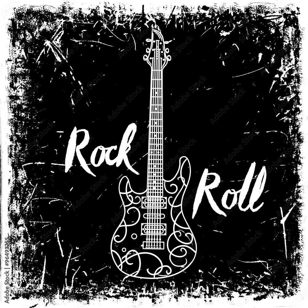 Retro Rock And Roll Background