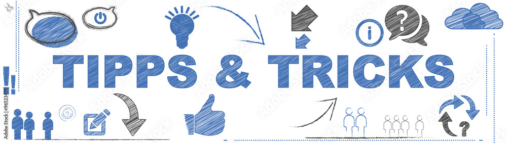 Tipps & Tricks Stock Vector | Adobe Stock