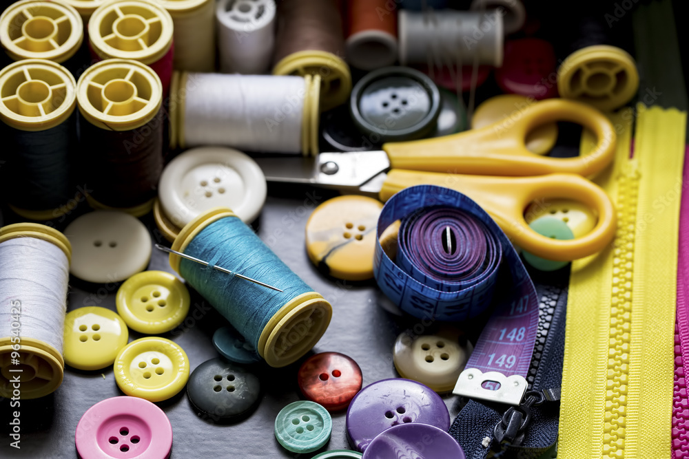 Terzi Malzemeleri foto de Stock | Adobe Stock