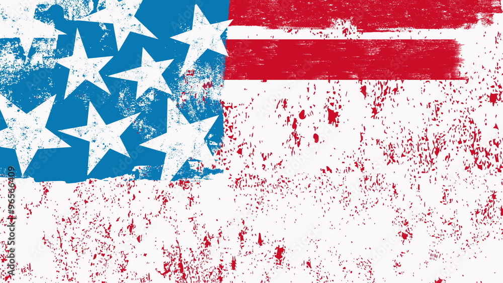 American Flag A stylized version of the American flag. Stock Video ...