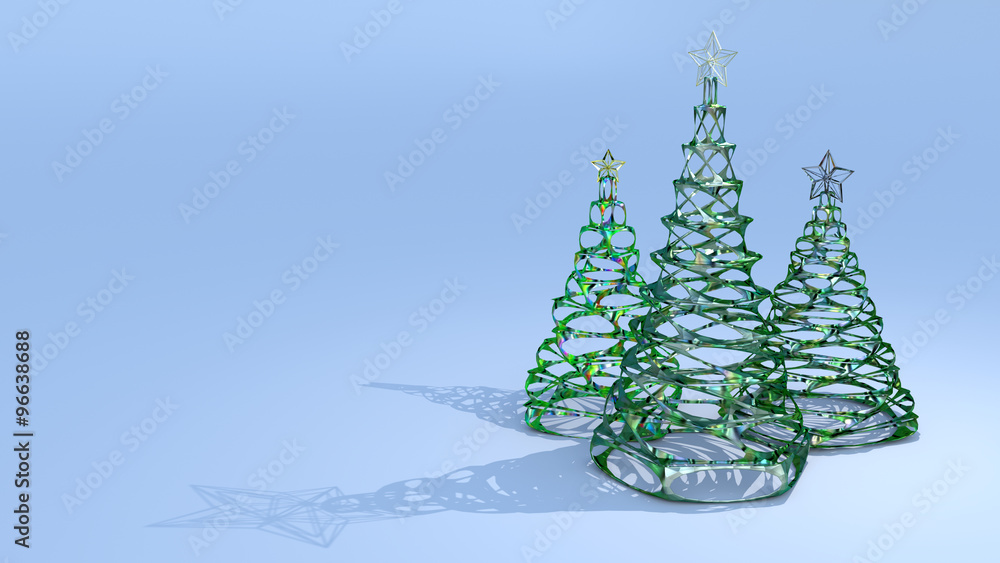 Modern Metal Christmas Tree