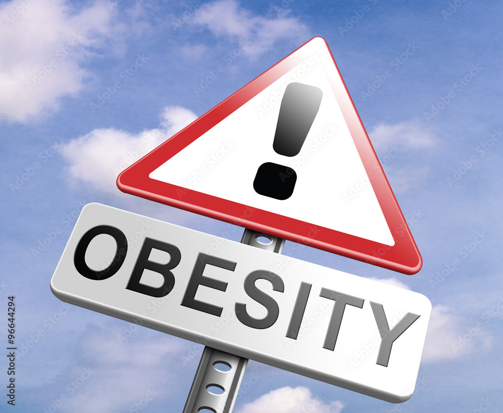No obesity Stock Illustration | Adobe Stock