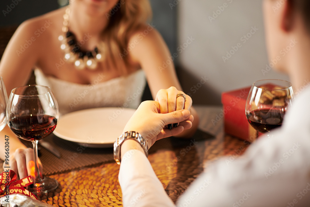 Proposing a toast Stock Photo | Adobe Stock