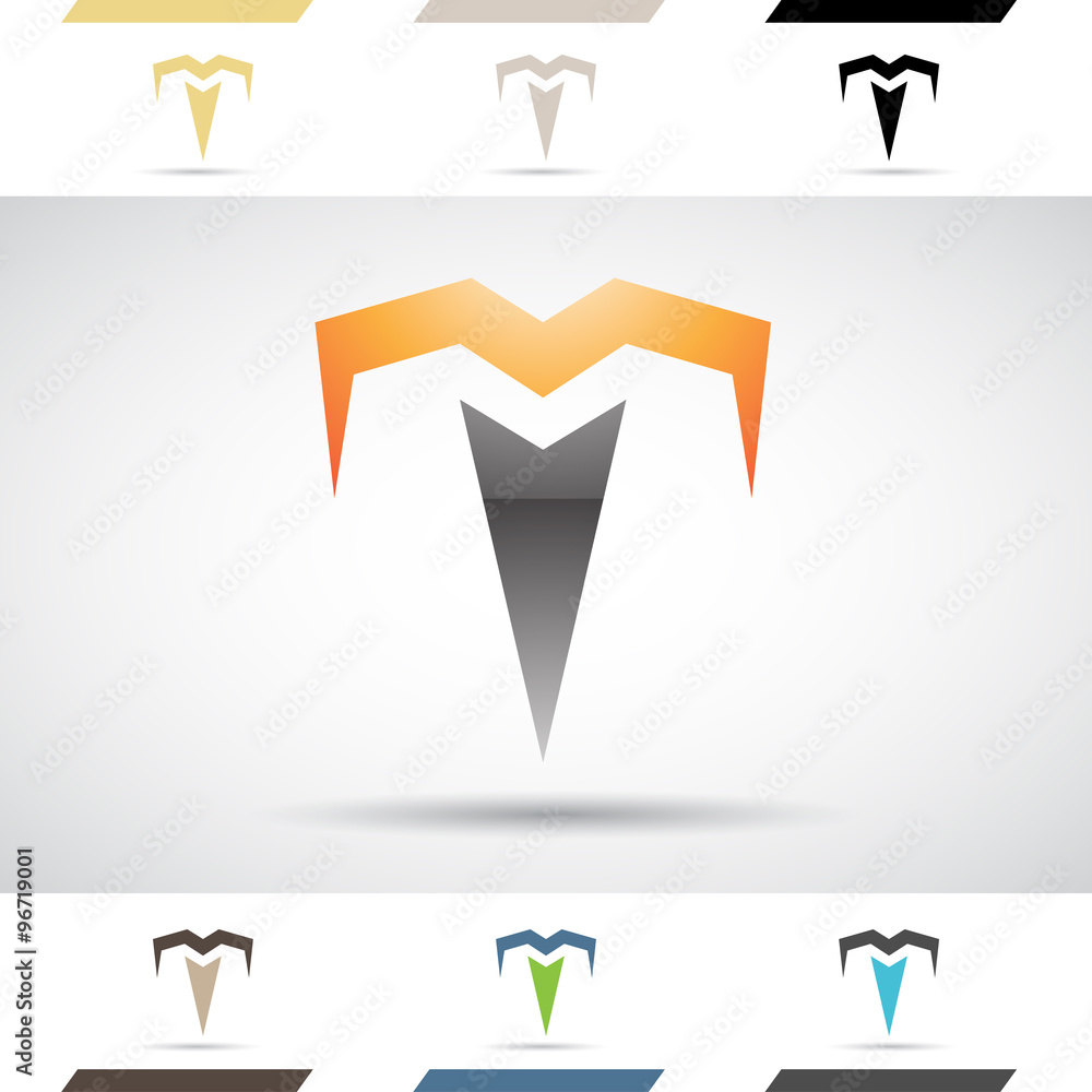 Logo Shapes and Icons of Letter T Stock Vector | Adobe Stock