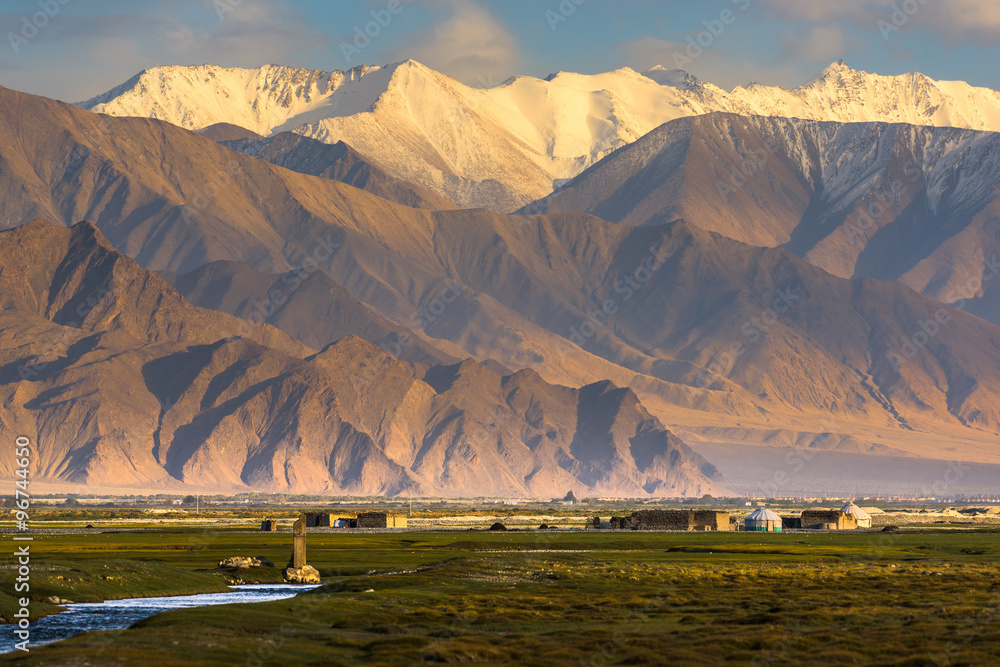 Tashkurgan Grassland or The Golden Grasslands in Taskurgan is a town in ...