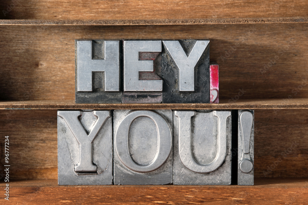 hey, you tray Stock Photo | Adobe Stock