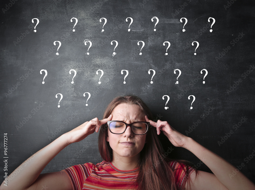 Questions and doubts Stock Photo | Adobe Stock