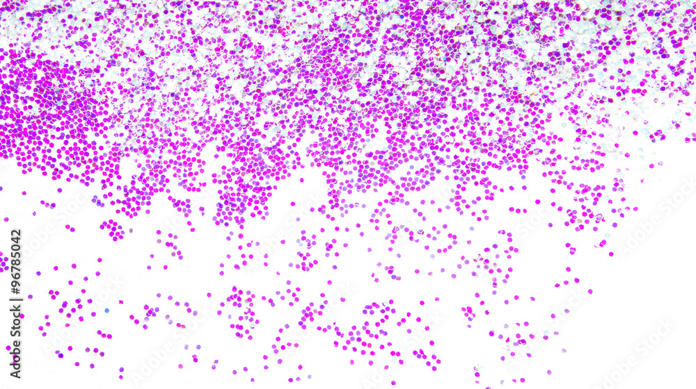 falling purple glitter Stock Photo | Adobe Stock