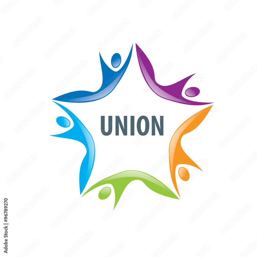 logo union people Stock Vector | Adobe Stock