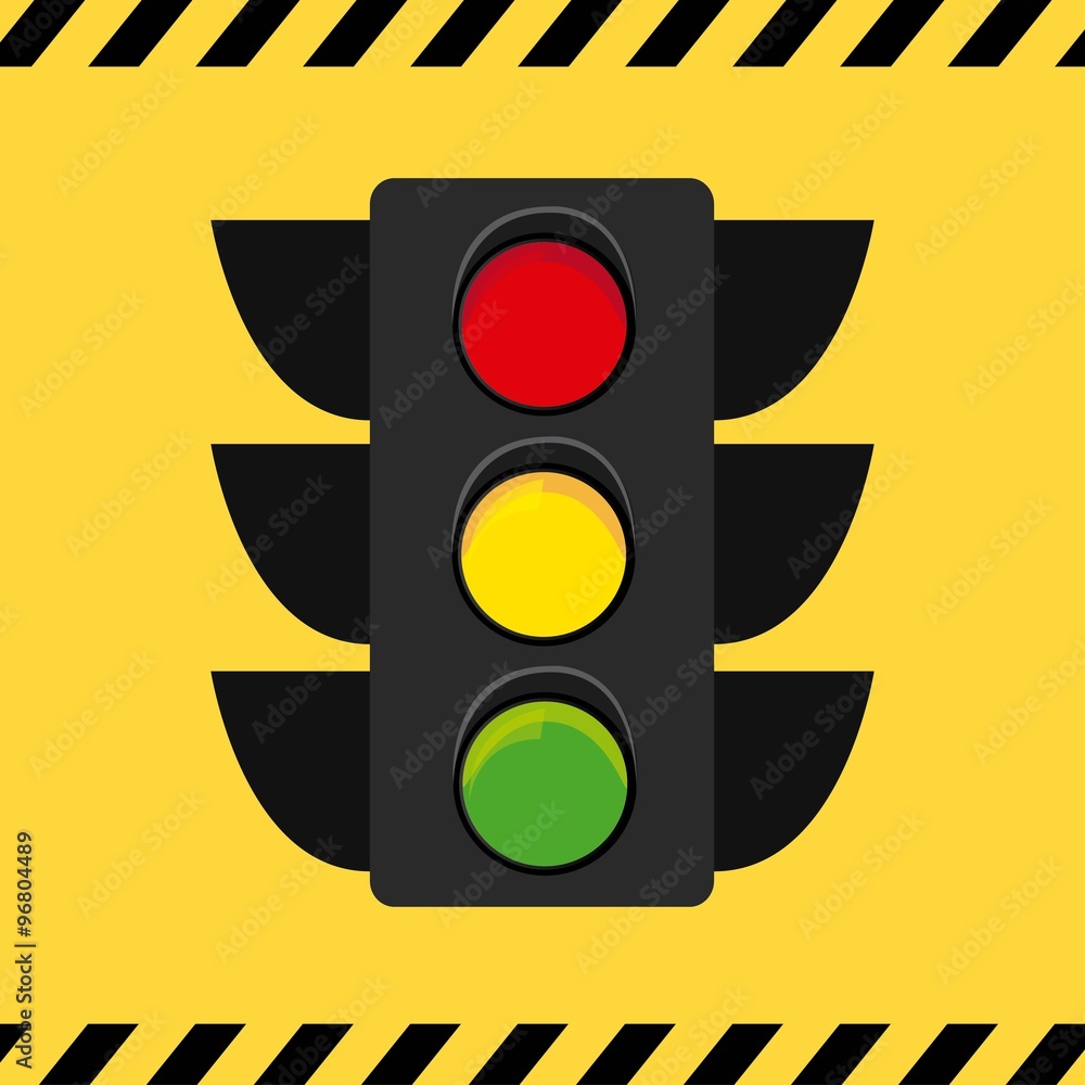 traffic signal design Stock Vector | Adobe Stock