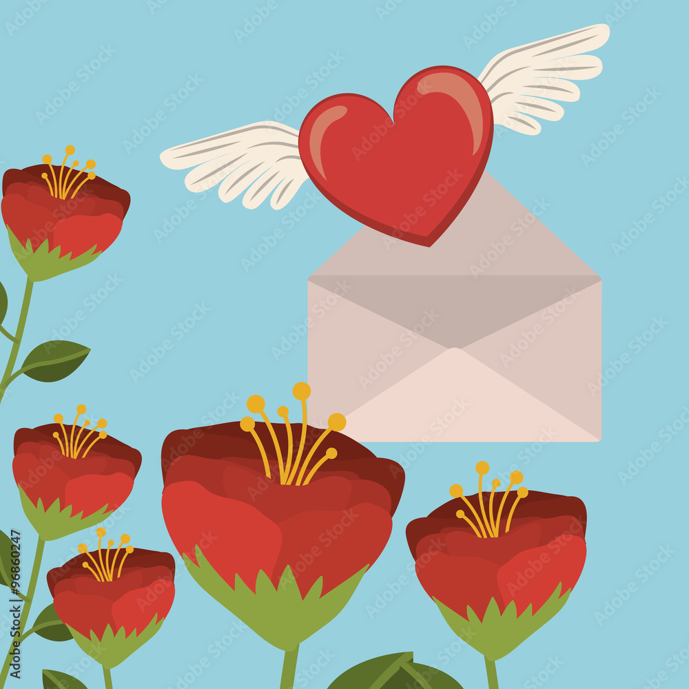 love letter design Stock Vector | Adobe Stock