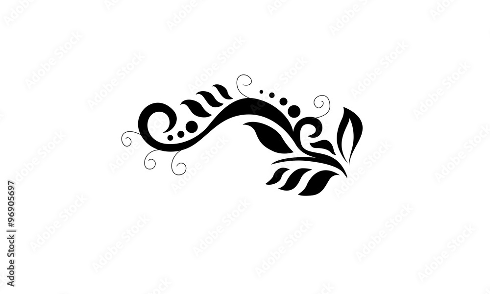 Tribal Flower Vector