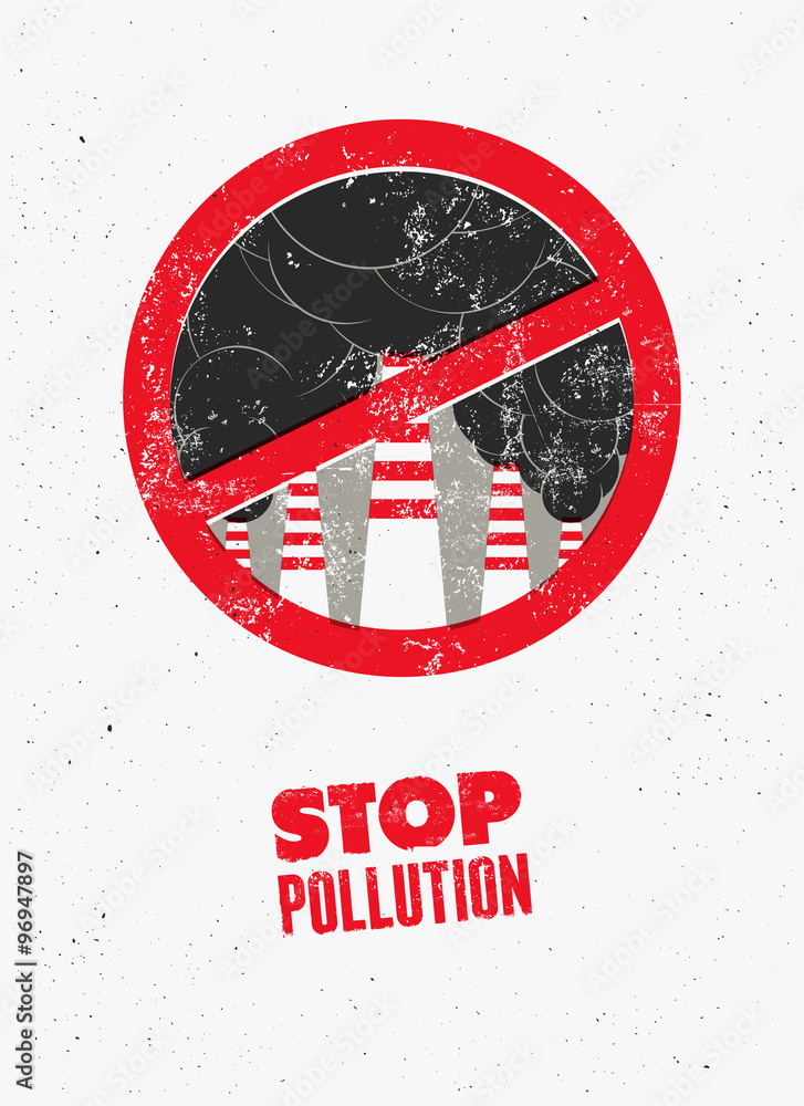 No Pollution Signs