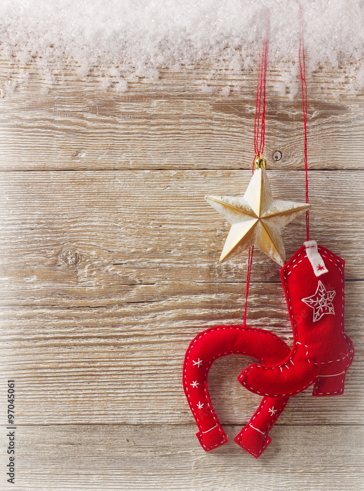 Cowboy Christmas Background