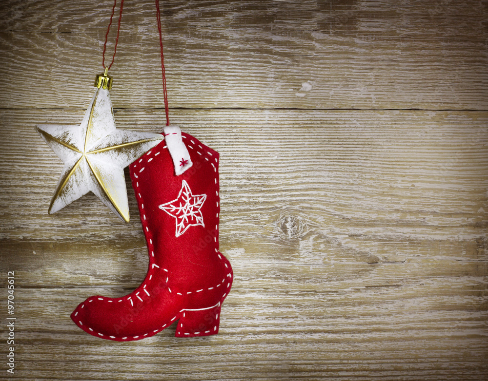 Cowboy Santa Background