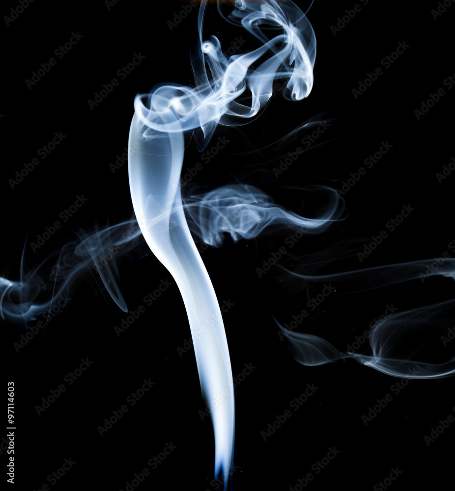 Wisp of smoke Stock Photo | Adobe Stock