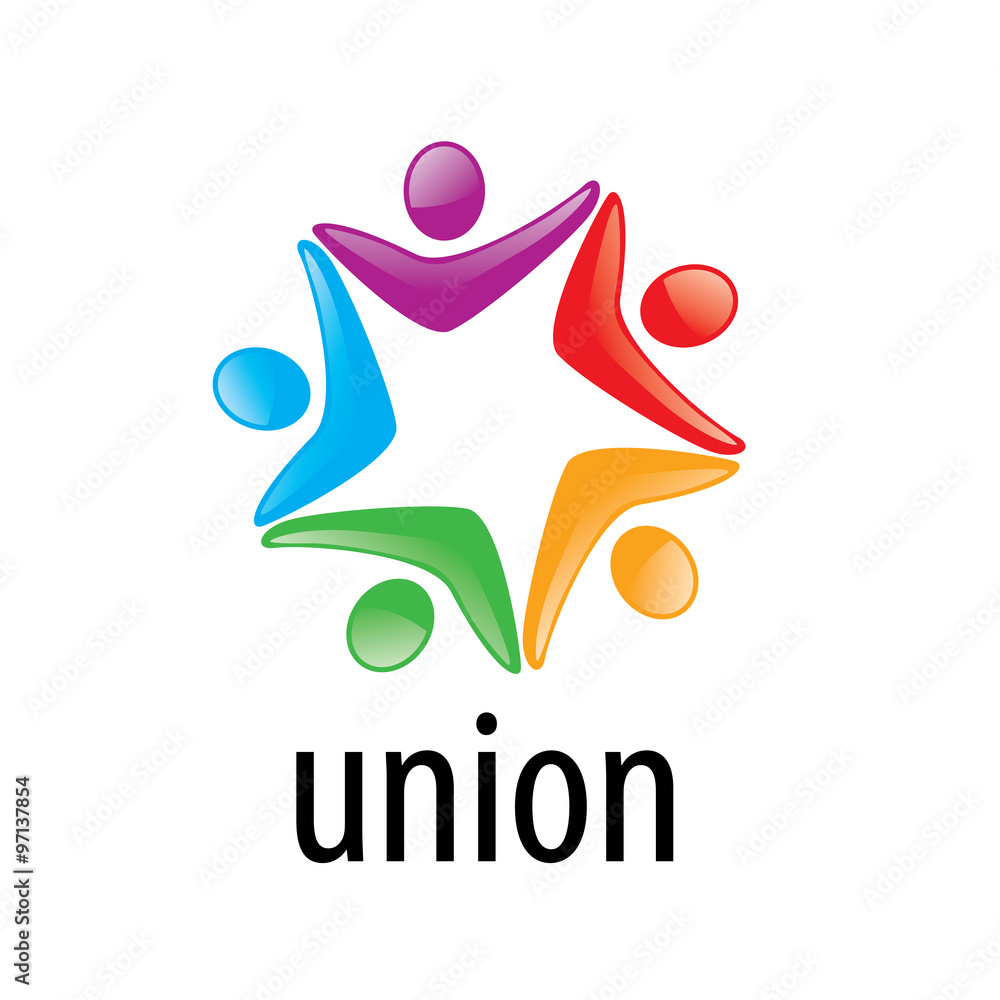 logo union people Stock Vector | Adobe Stock