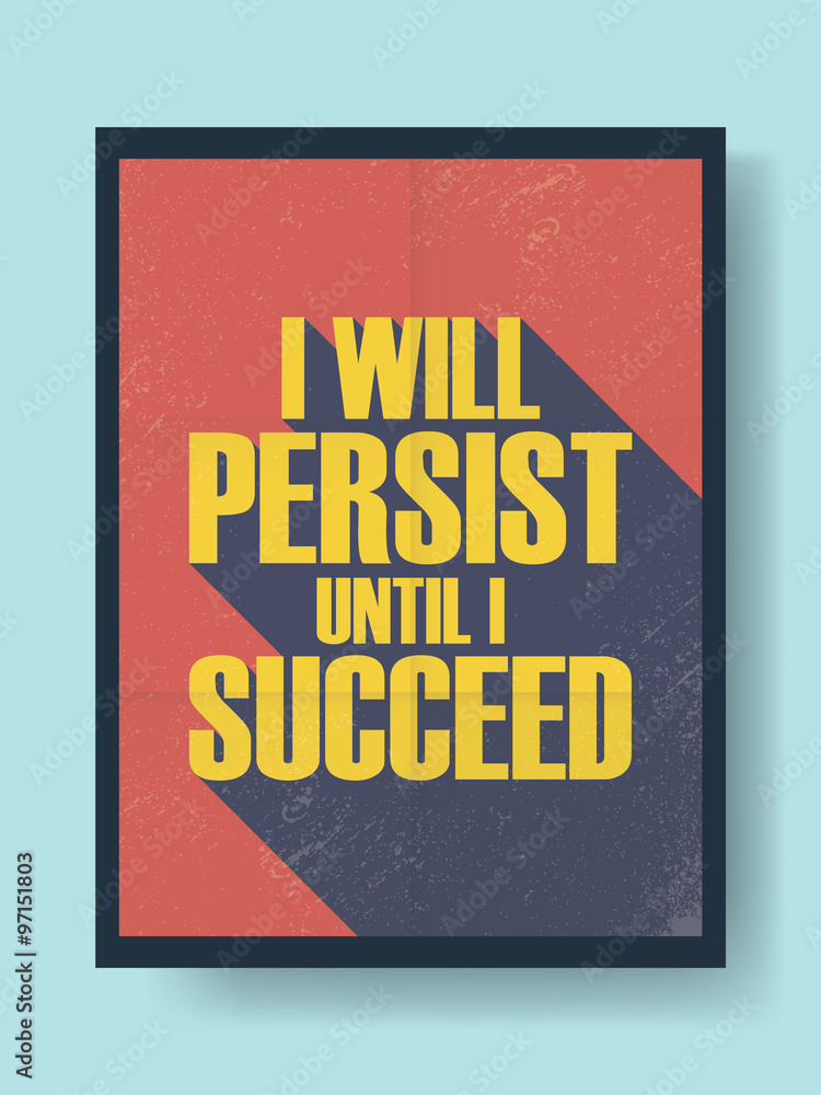 Persistence Poster