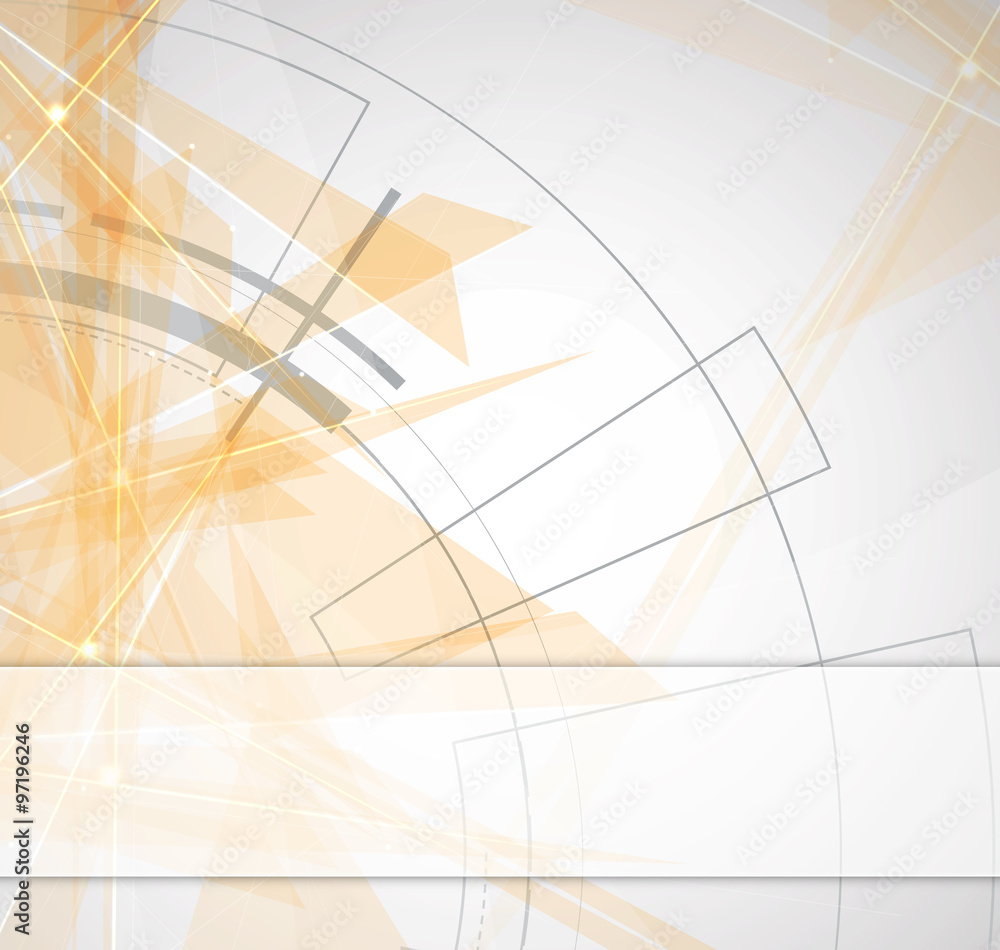 New future technology concept abstract background Stock Vector | Adobe ...