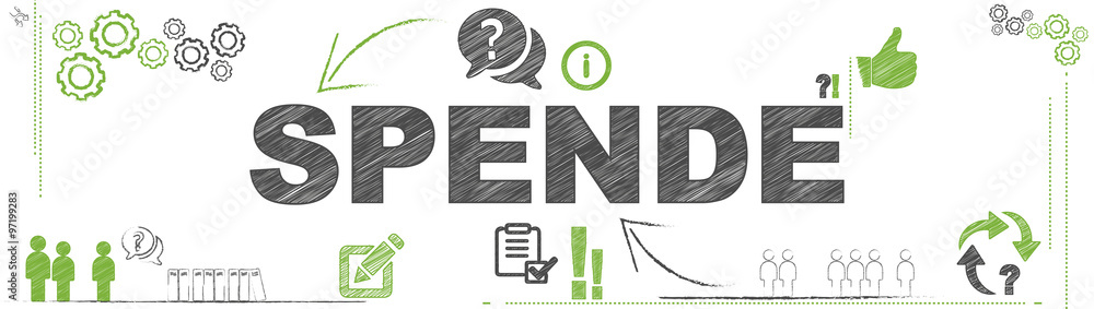 Spende Stock Vector | Adobe Stock