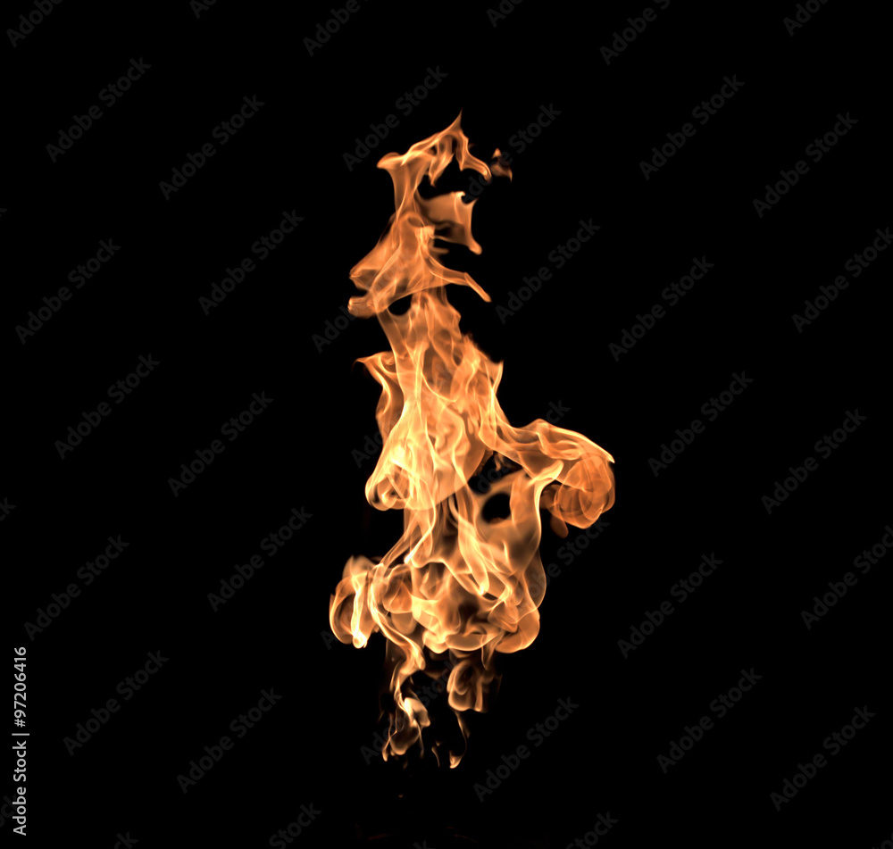 Fire flames collection Stock Photo | Adobe Stock