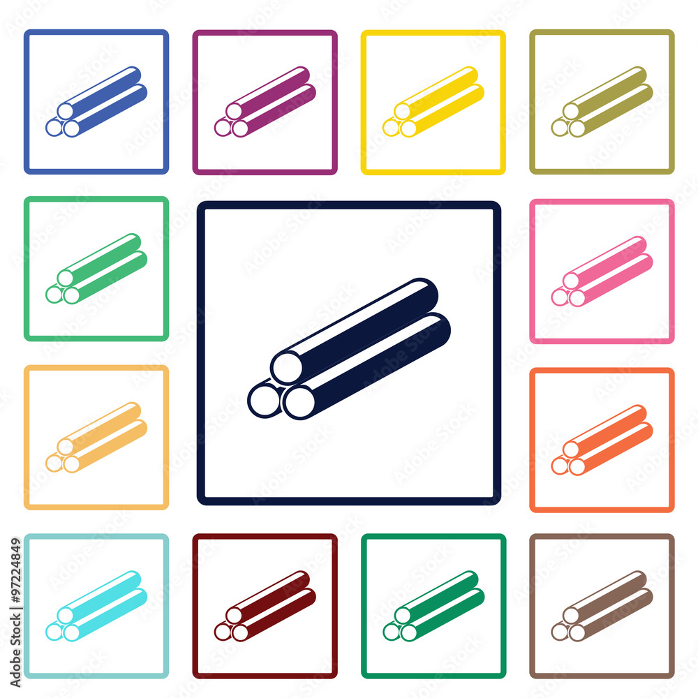 Pipe icon Stock Vector | Adobe Stock